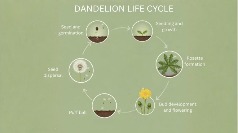 Dandelion Life Cycle: Stages of Growth Explained - My Earth Garden