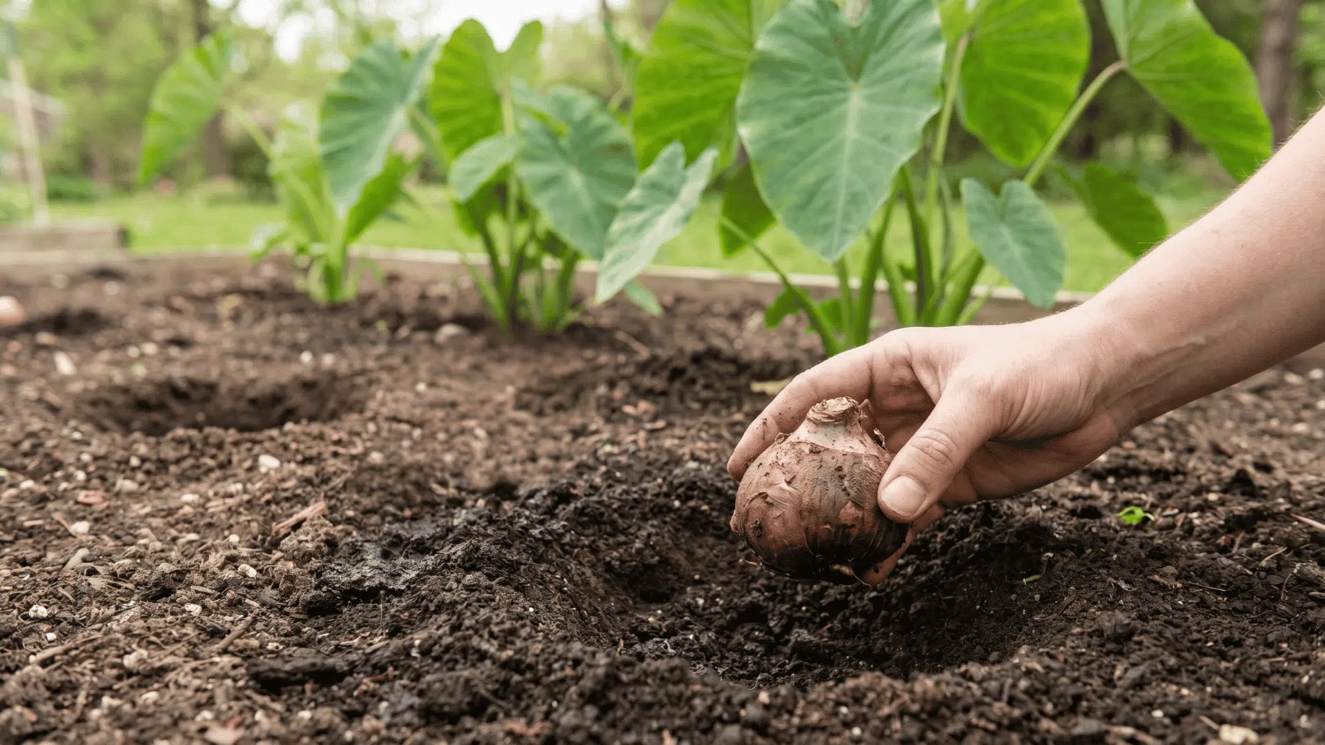 How to Plant Elephant Ear Bulbs the Right Way